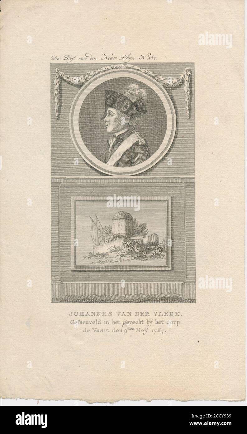 Johannes van der Vlerk overl. 1787 Erfgoedcentrum Rozet 300 191 d 2 A ...