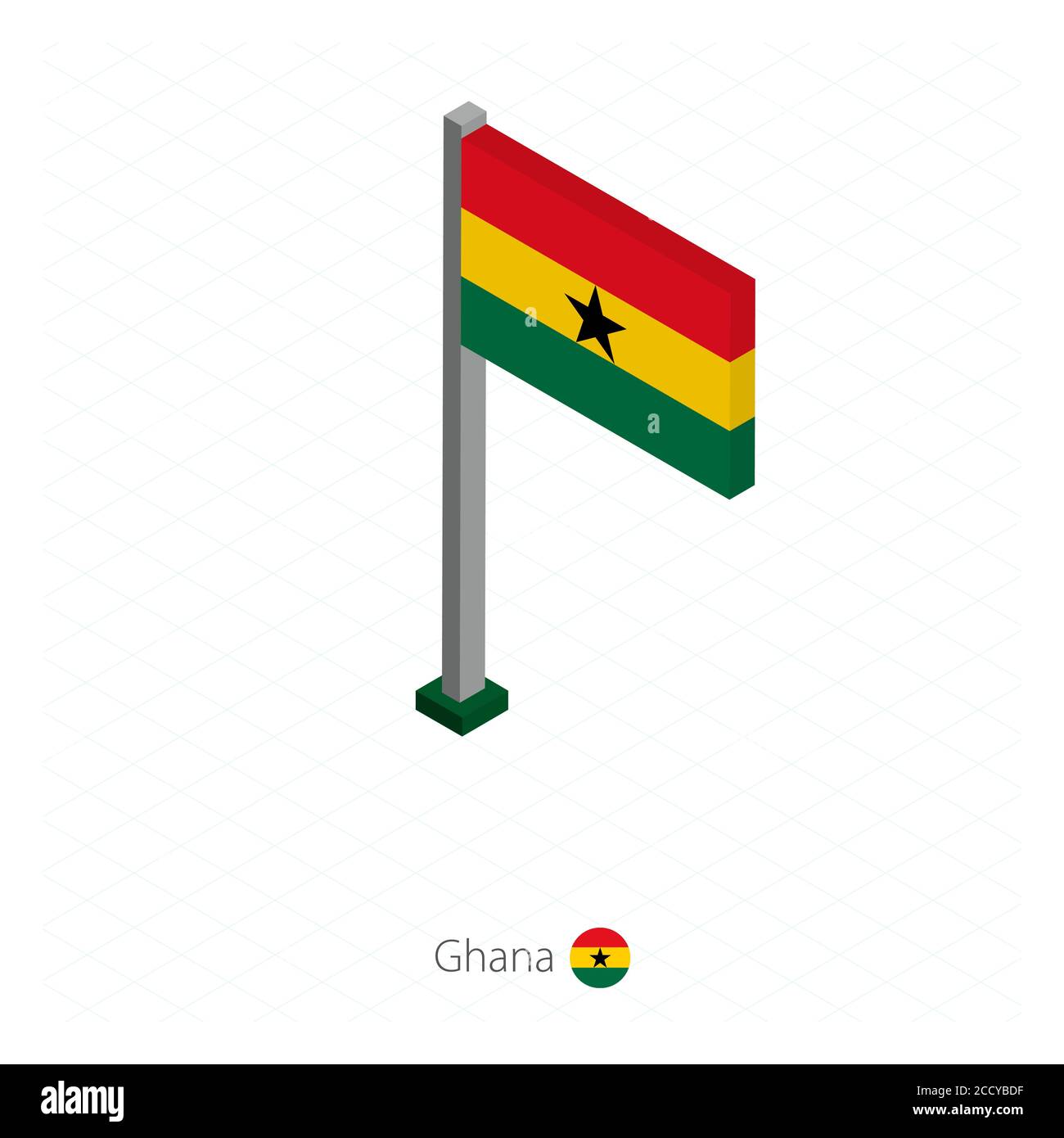 3d flag ghana Stock Vector Images - Alamy