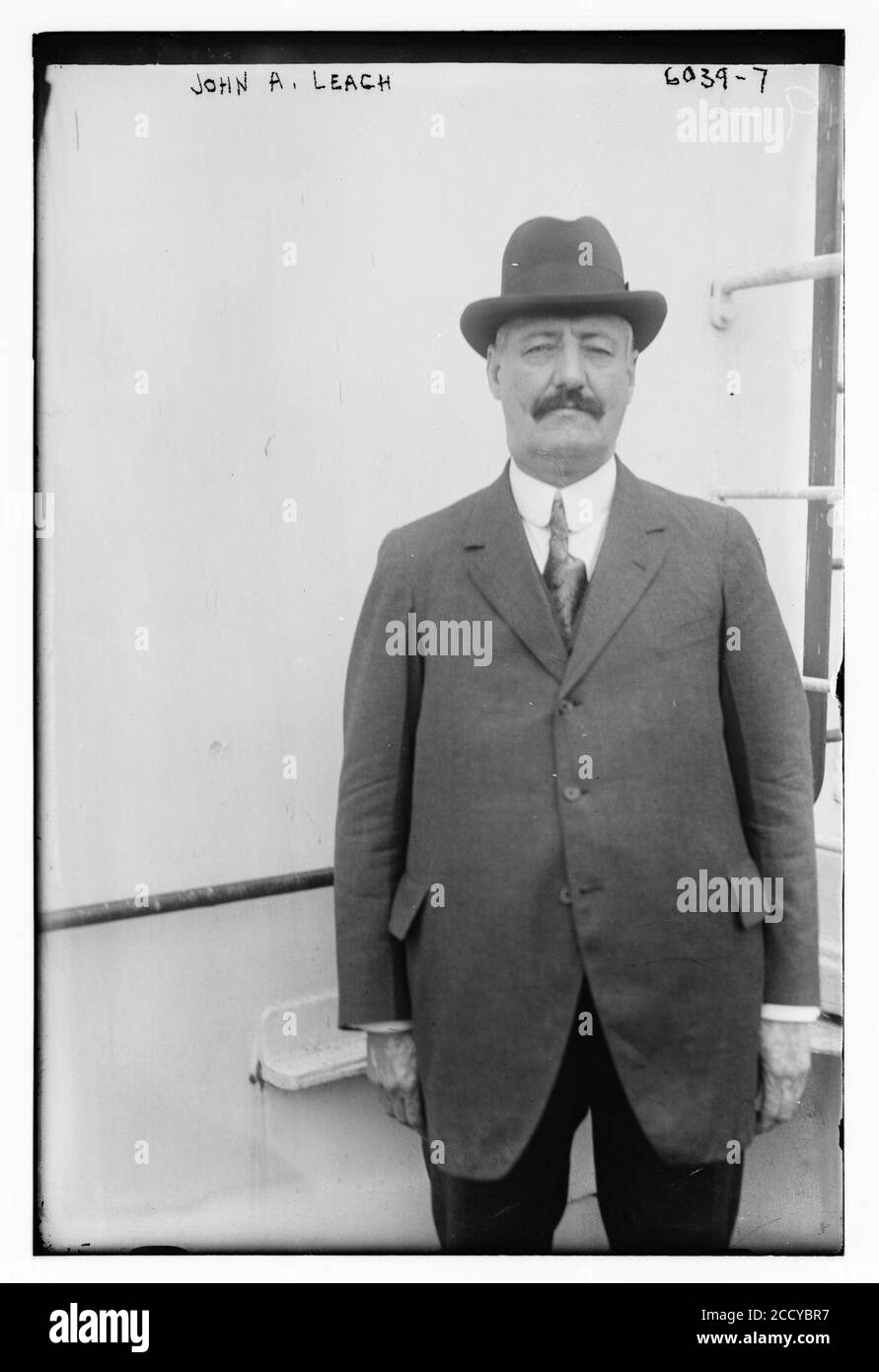 John A. Leach Stock Photo - Alamy