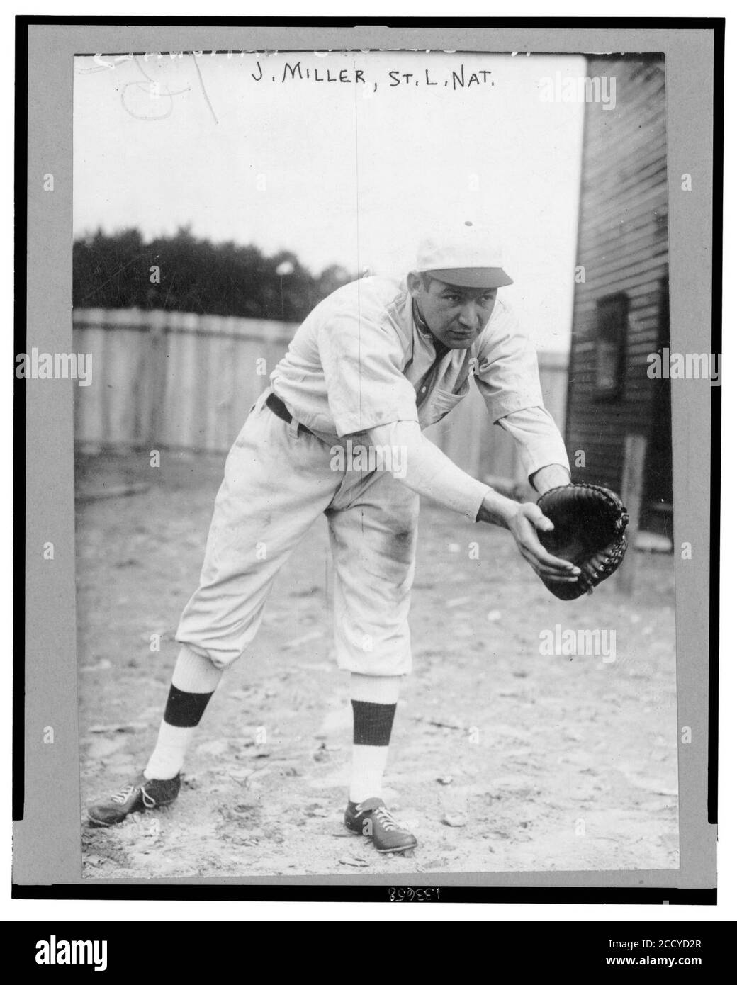 John Barney ‘Dots‘ Miller, St. Louis Cardinals baseball player ...