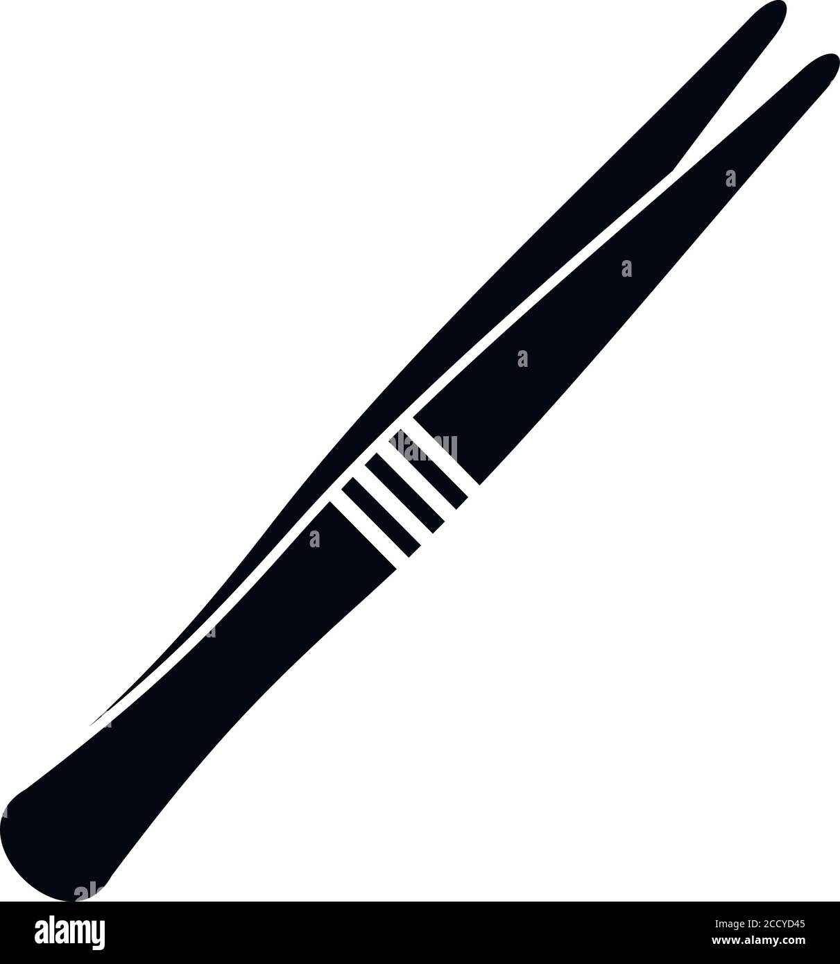 Dentist forceps icon. Simple illustration of dentist forceps vector ...