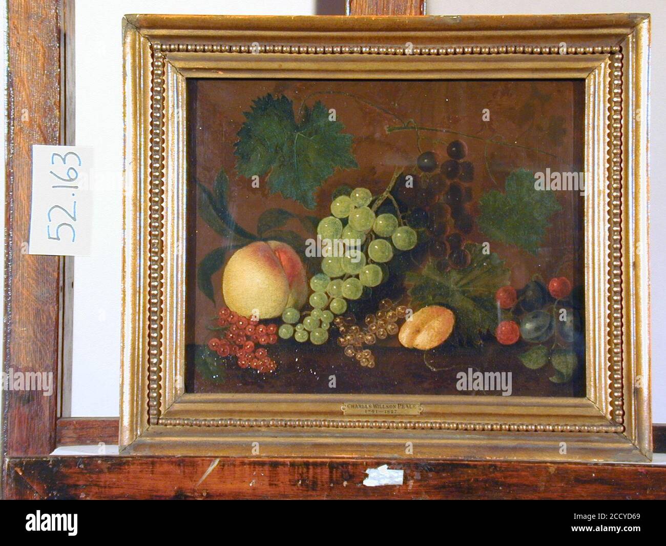 John Beale Bordley - Still Life with Flowers and Fruit Stock Photo - Alamy
