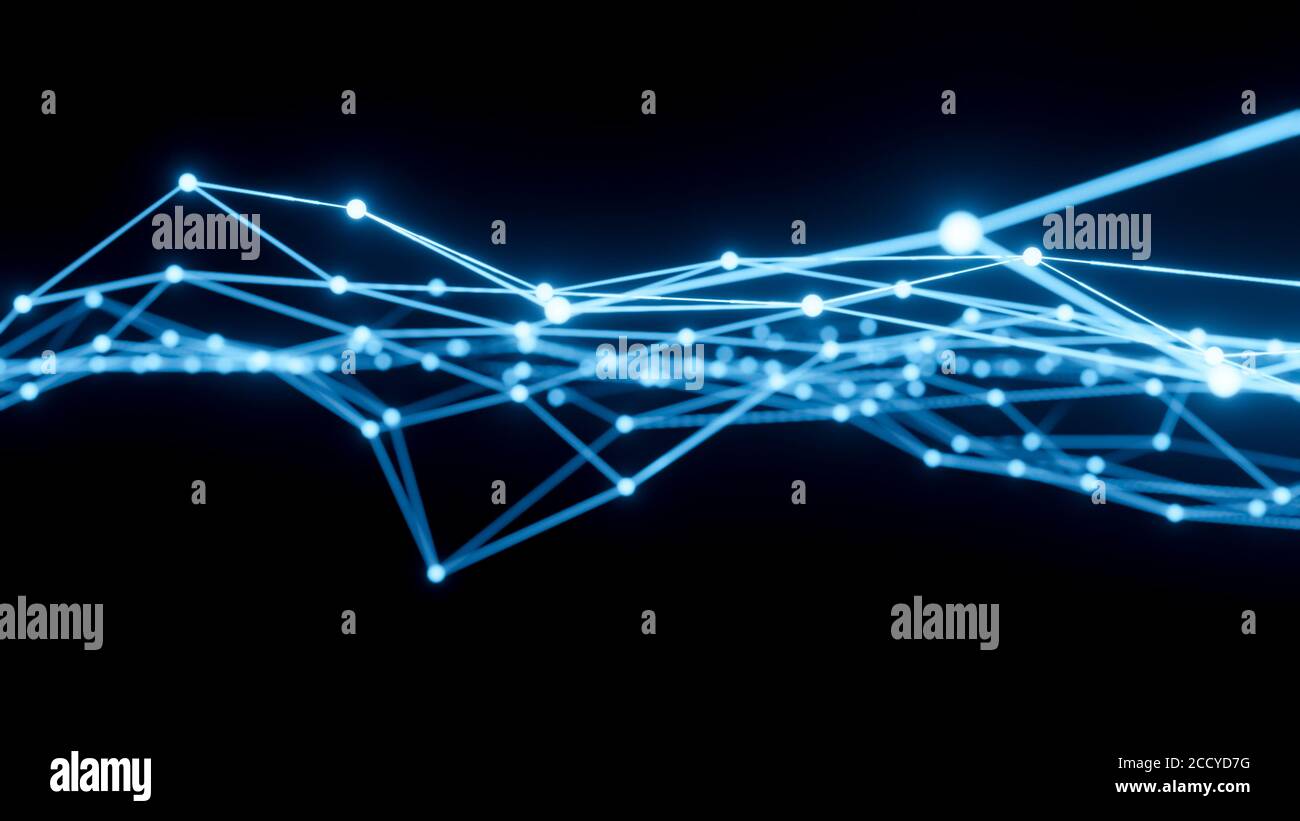 Visualization internet connections hi-res stock photography and images - Alamy