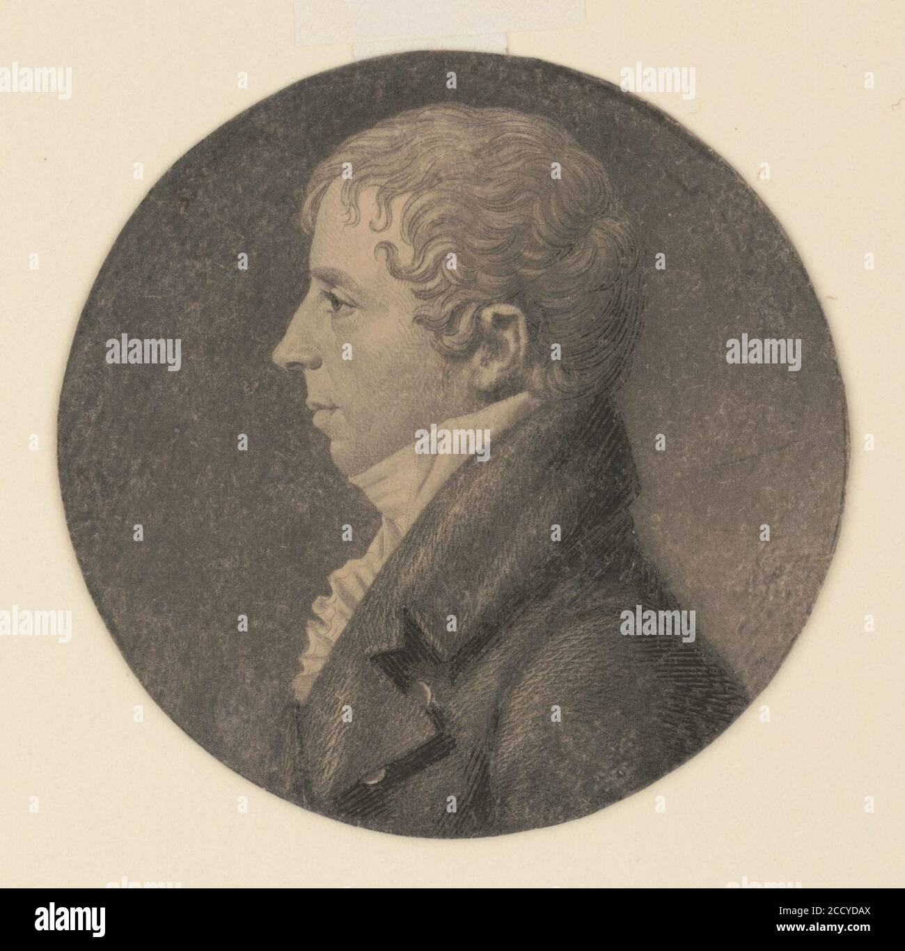 John Bell, head-and-shoulders portrait, left profile Stock Photo - Alamy