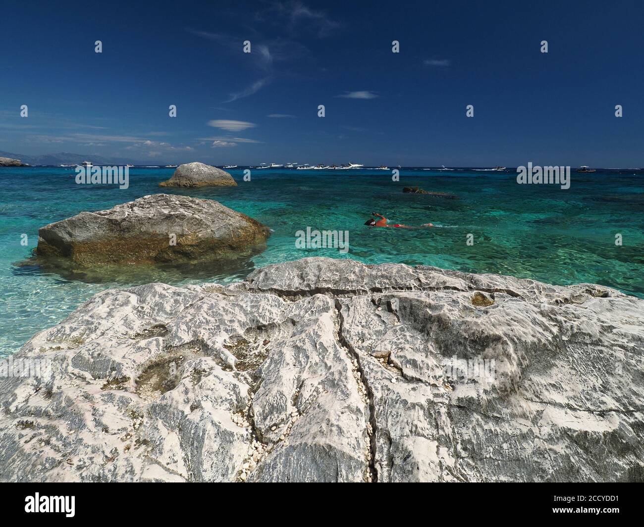 Sardinia gabbiani beach hi-res stock photography and images - Alamy