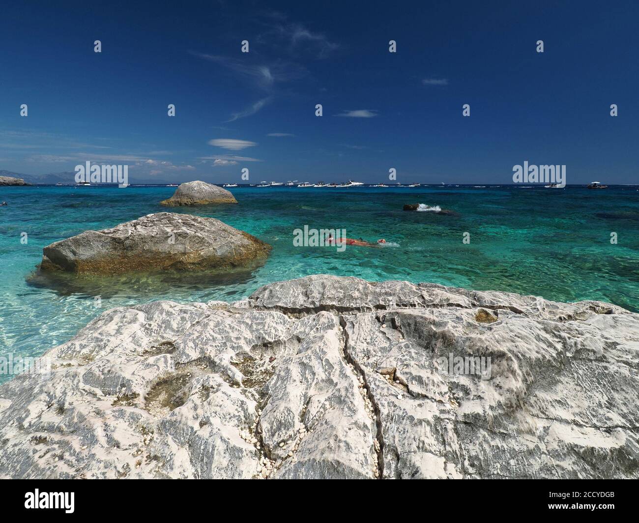 Sardinia gabbiani beach hi-res stock photography and images - Alamy