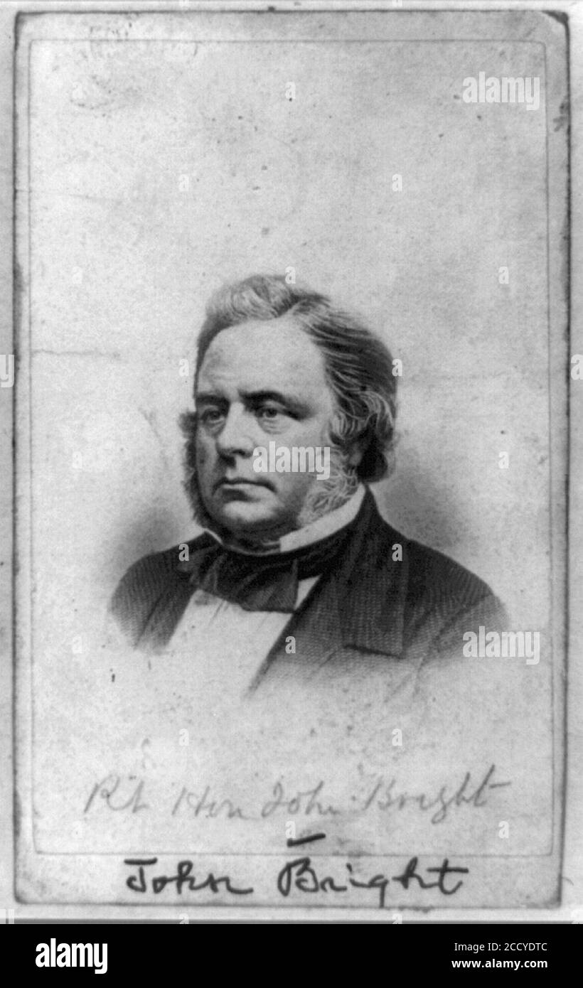 John bright Black and White Stock Photos & Images - Alamy