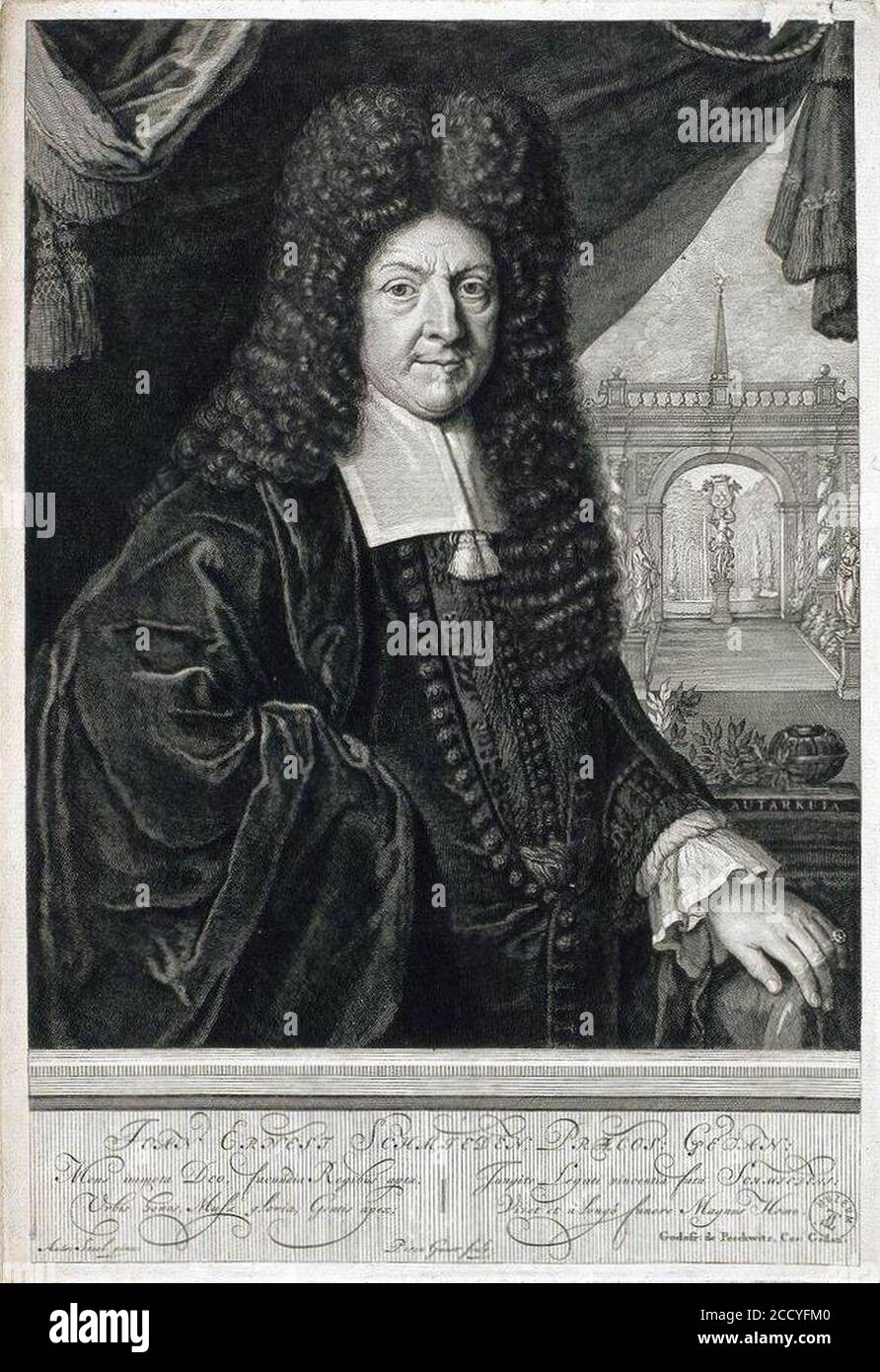 Johann Ernst Schmieden by Pieter van Gunst Stock Photo - Alamy
