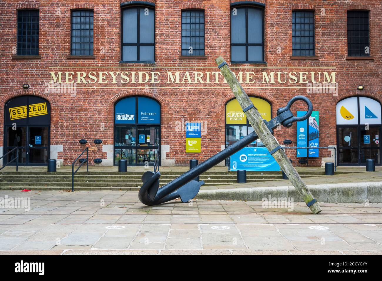 Merseyside Maritime Museum in Royal Albert Dock, Liverpool, England, UK ...
