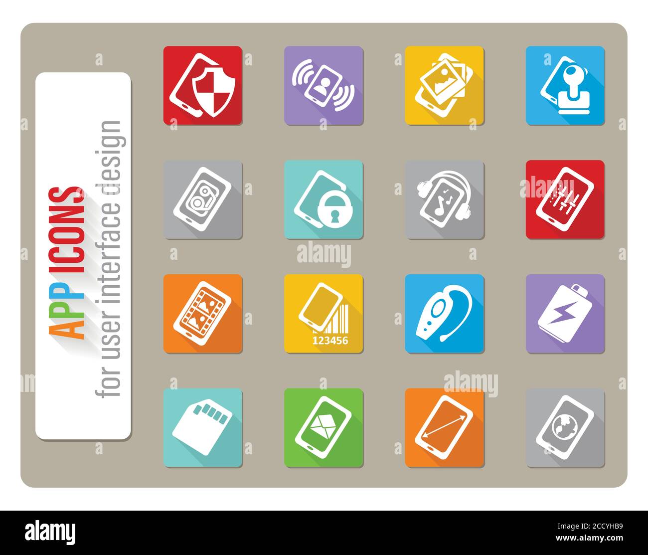 Smartphone, specifications and functions Stock Vector Image & Art - Alamy