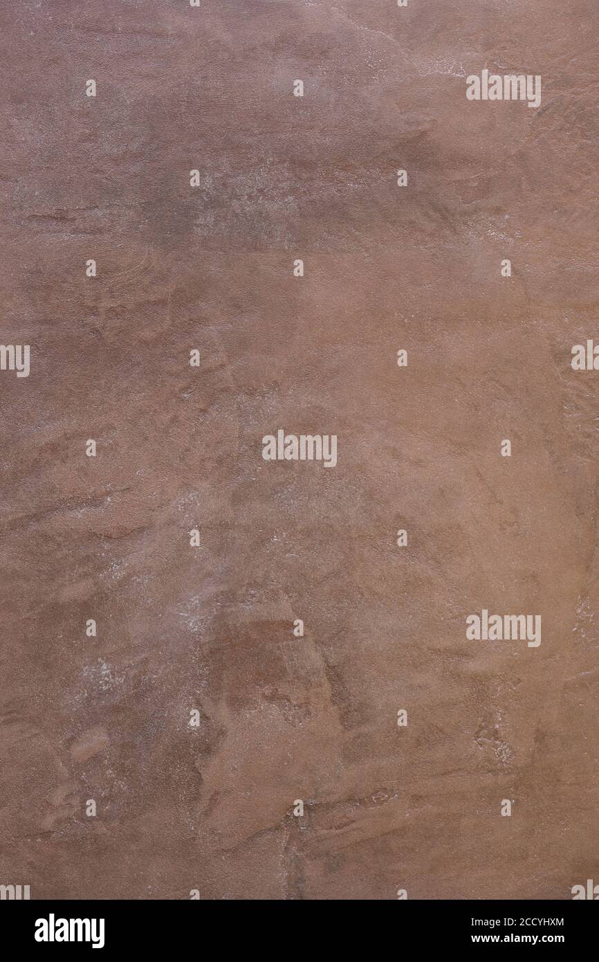 Brown color microcement texture background Stock Photo - Alamy