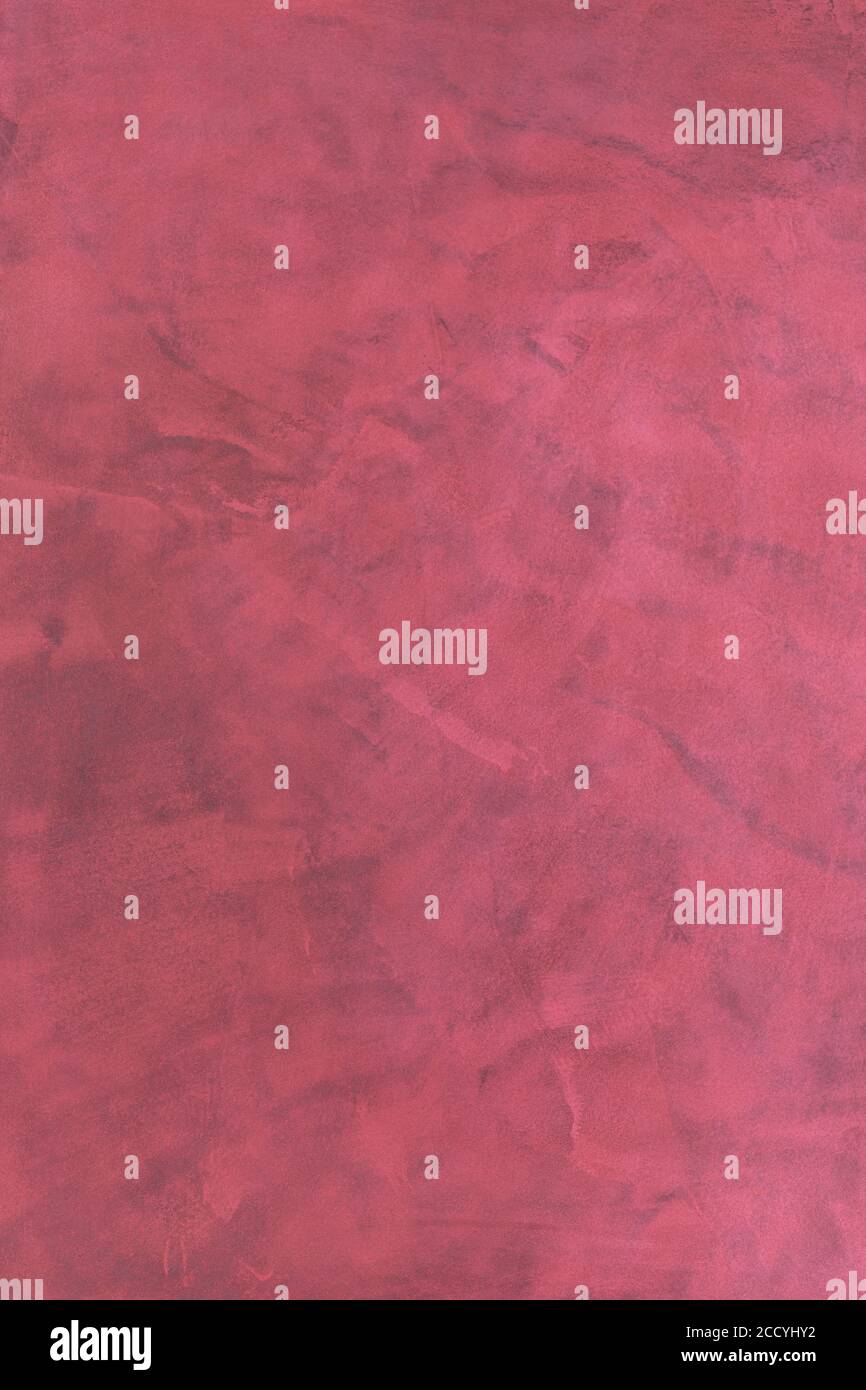 Red microcement texture background Stock Photo - Alamy