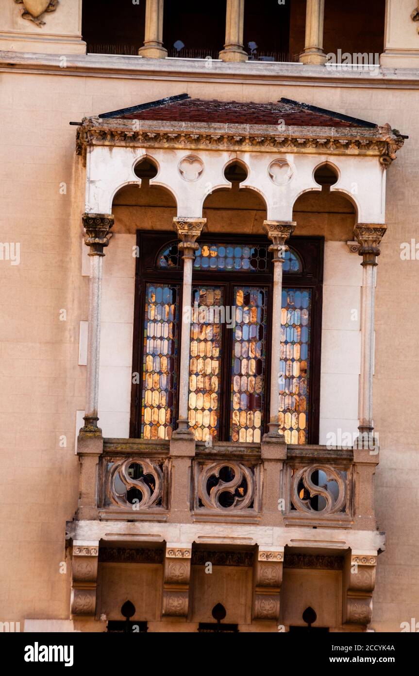 Decorative Stone Balcony High Resolution Stock Photography and Images ...