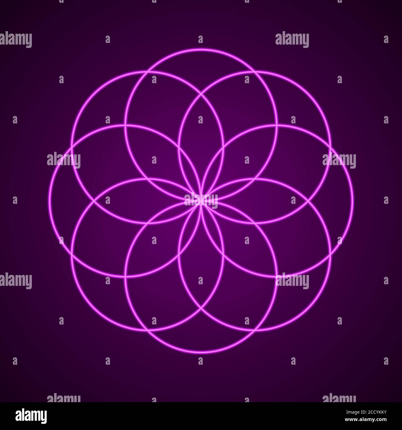 Sacred Geometry. Symbol of Harmony Stock Vector Image & Art - Alamy
