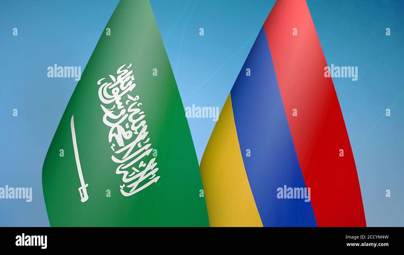 Arabian flags hi-res stock photography and images - Alamy