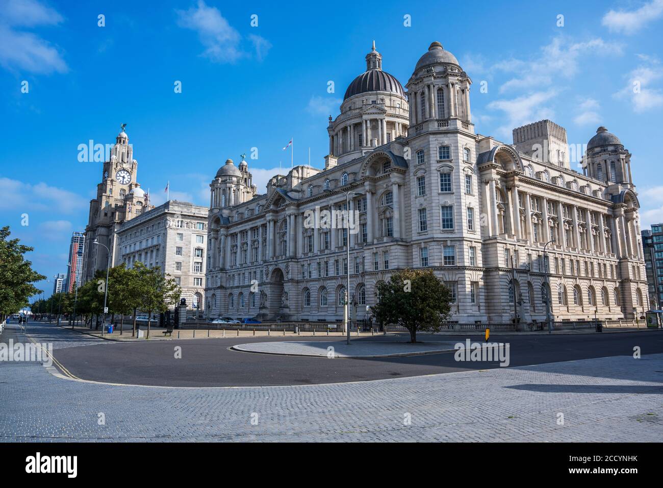 The Three Graces - Royal Liver Building, Cunard Building and Port of ...