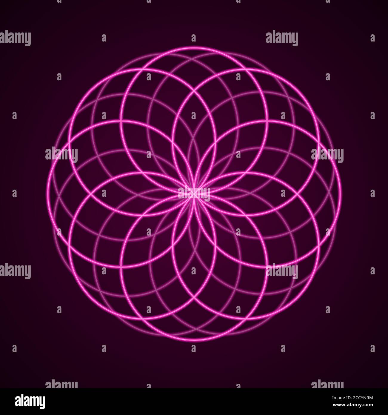 Sacred Geometry. Symbol of Harmony Stock Vector Image & Art - Alamy