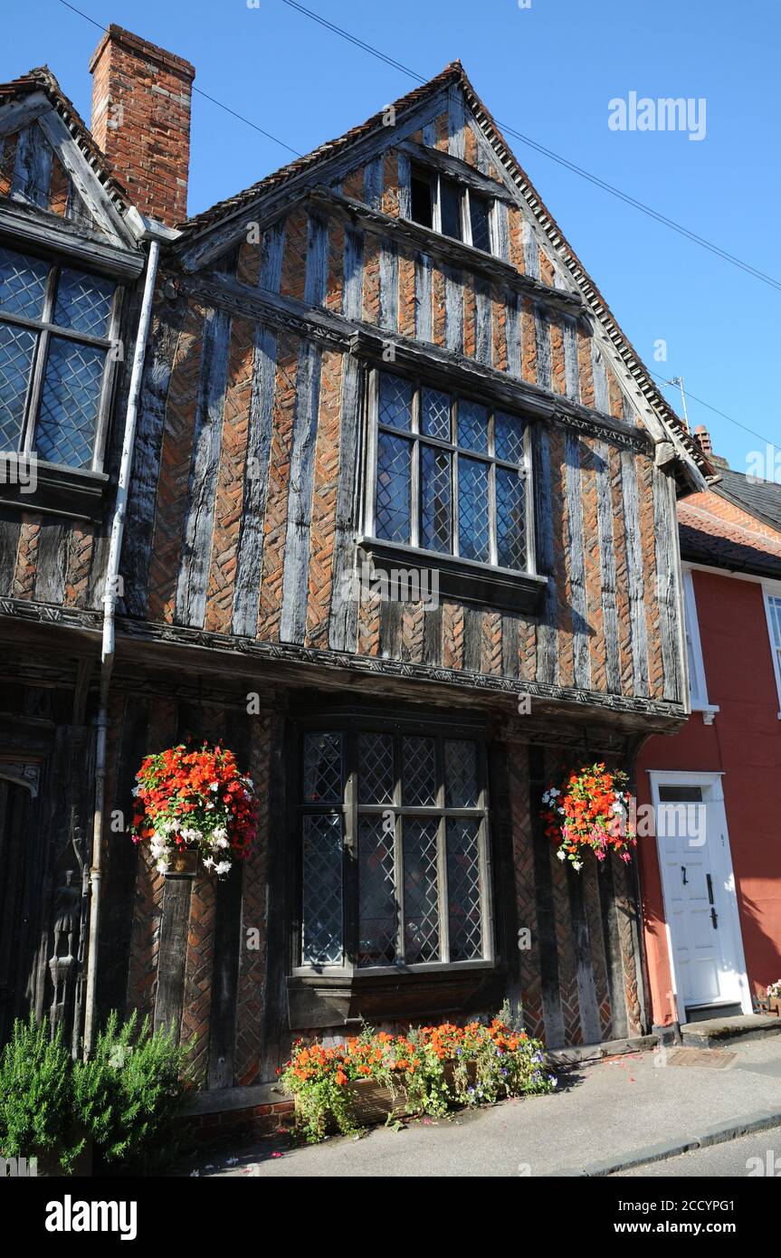 Lavenham suffolk de vere house hi-res stock photography and images - Alamy