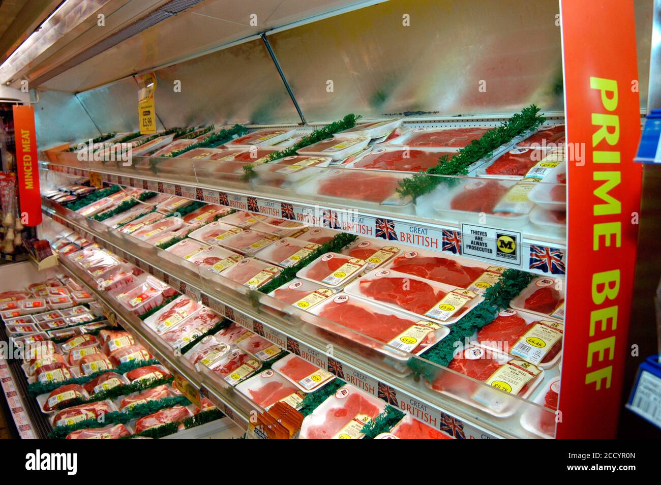 Meat counter morrisons hi-res stock photography and images - Alamy
