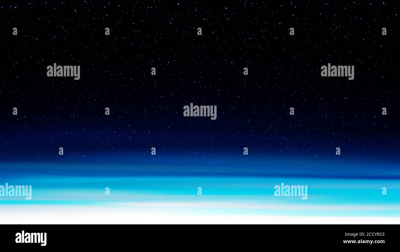 Sky clouds illuminated sunset light Stock Vector Images - Alamy