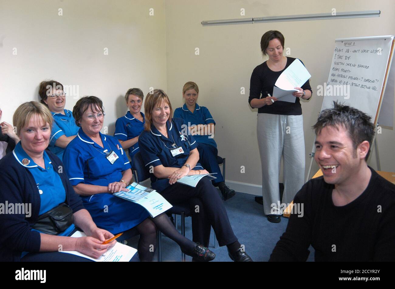 Nurses & medical staff on training course about the use of antibiotics ...