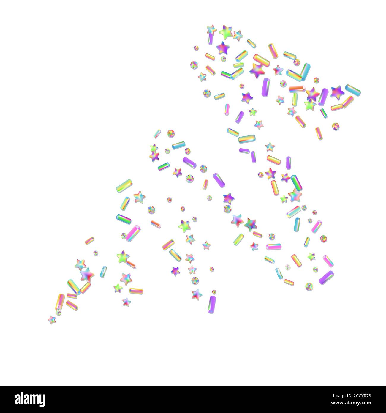 Sprinkle with grains of desserts. Abstract pattern with realistic ...