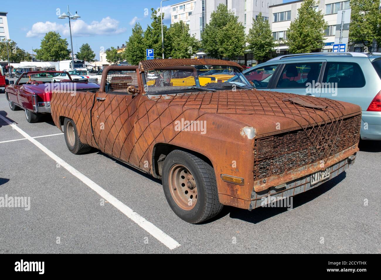 Rat rod pickup hi-res stock photography and images - Alamy