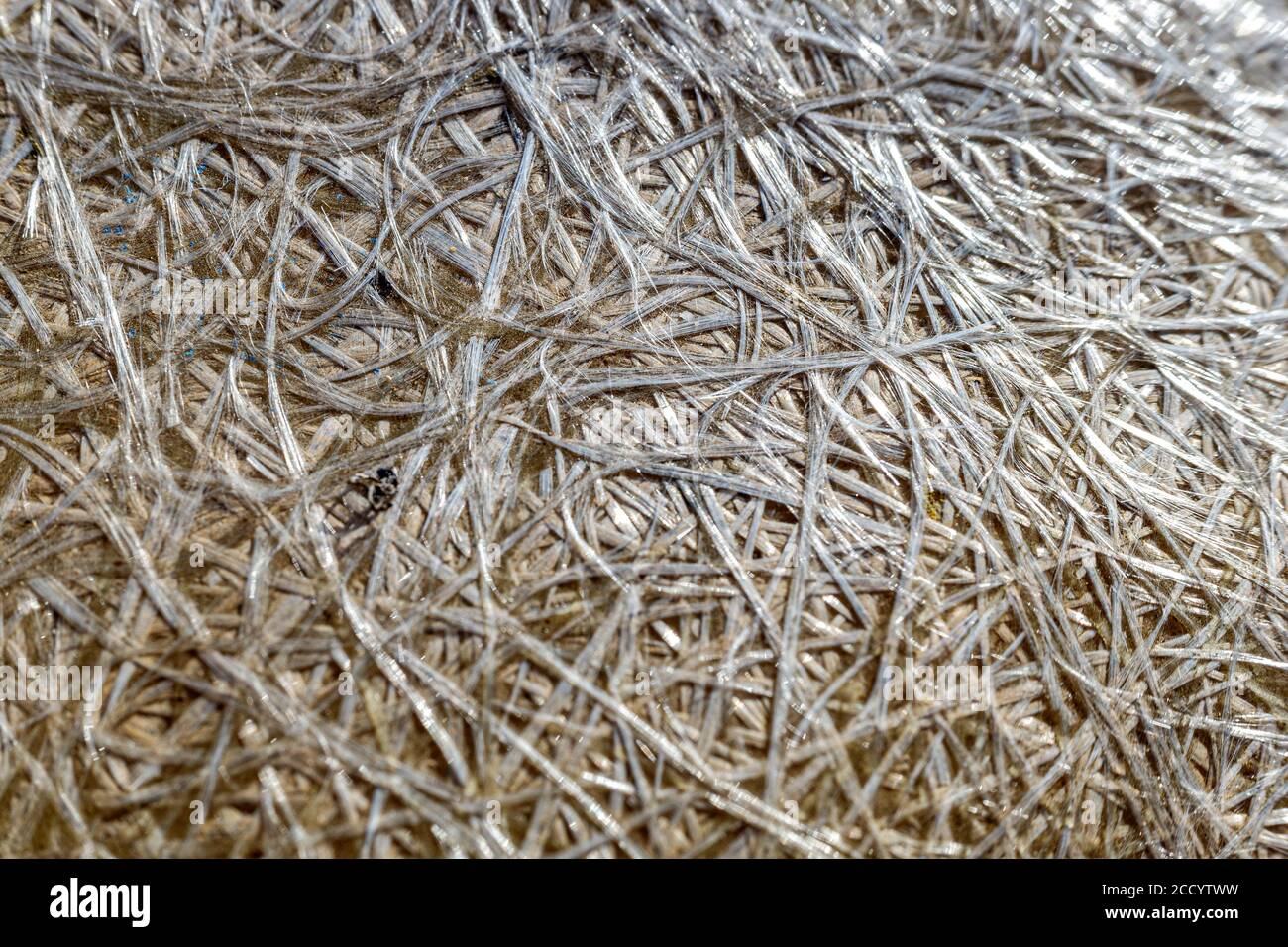 Fiberglass macro glued together to make a durable and strong material Stock Photo - Alamy