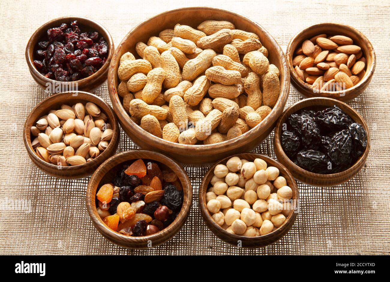 mixed nuts and dried fruits Stock Photo - Alamy