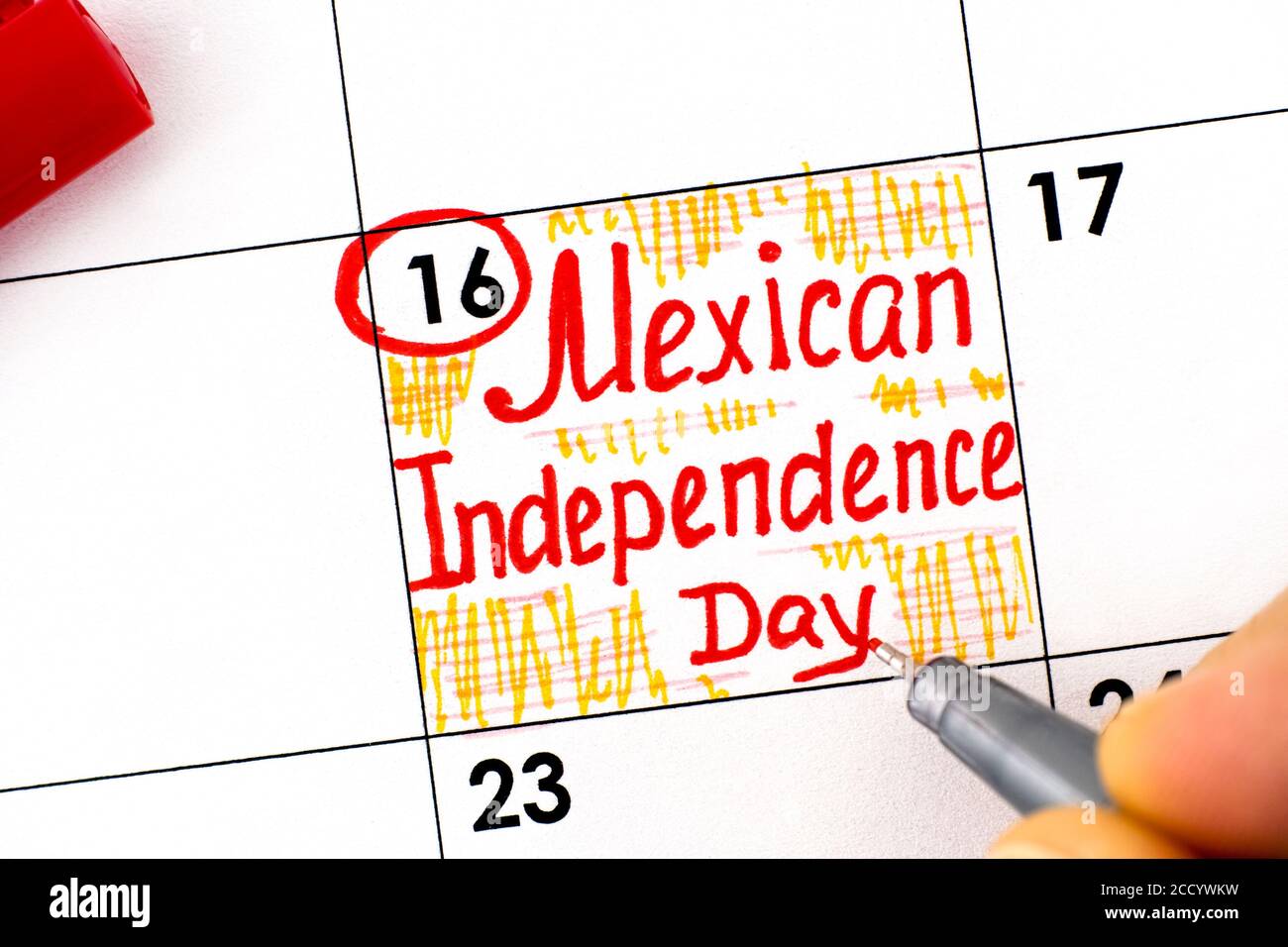 Mexican calendar hi-res stock photography and images - Alamy