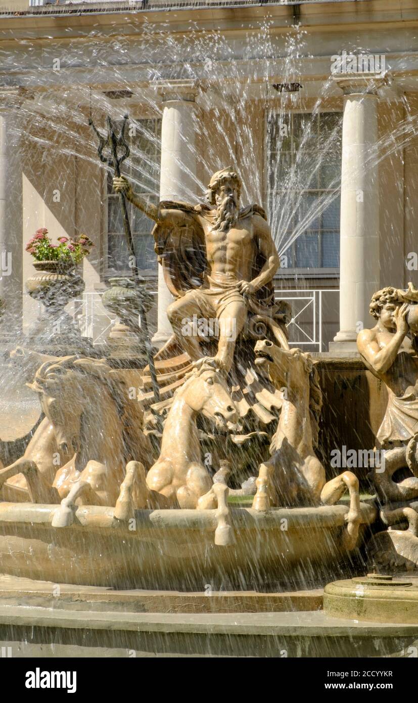 Neptune's fountain cheltenham hi-res stock photography and images - Alamy