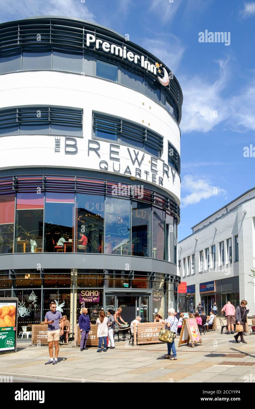 Around Cheltenham, a large town in Gloucestershire. The Brewery Quarter ...