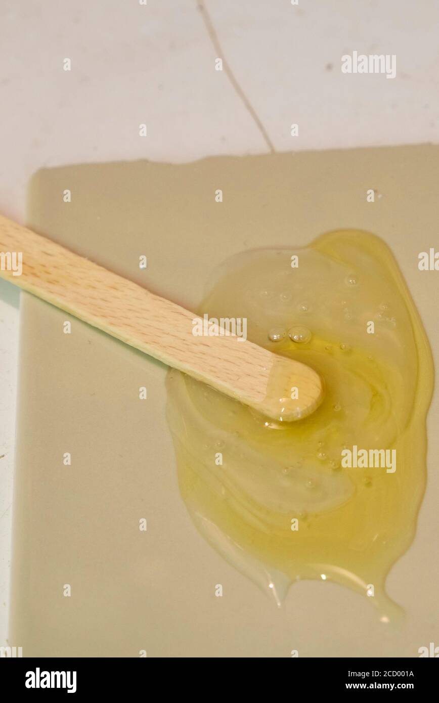 A mixing Araldite, a two part epoxy resin adhesive, a popular dit fix ...