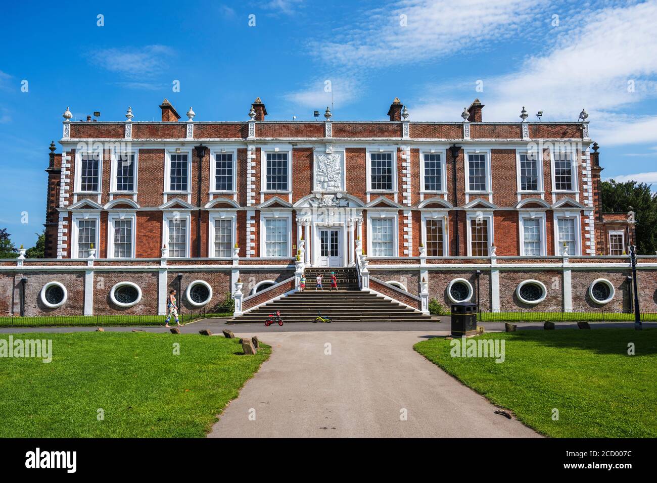 Croxteth Hall, ancestral home of the Molyneux family, the Earls of ...