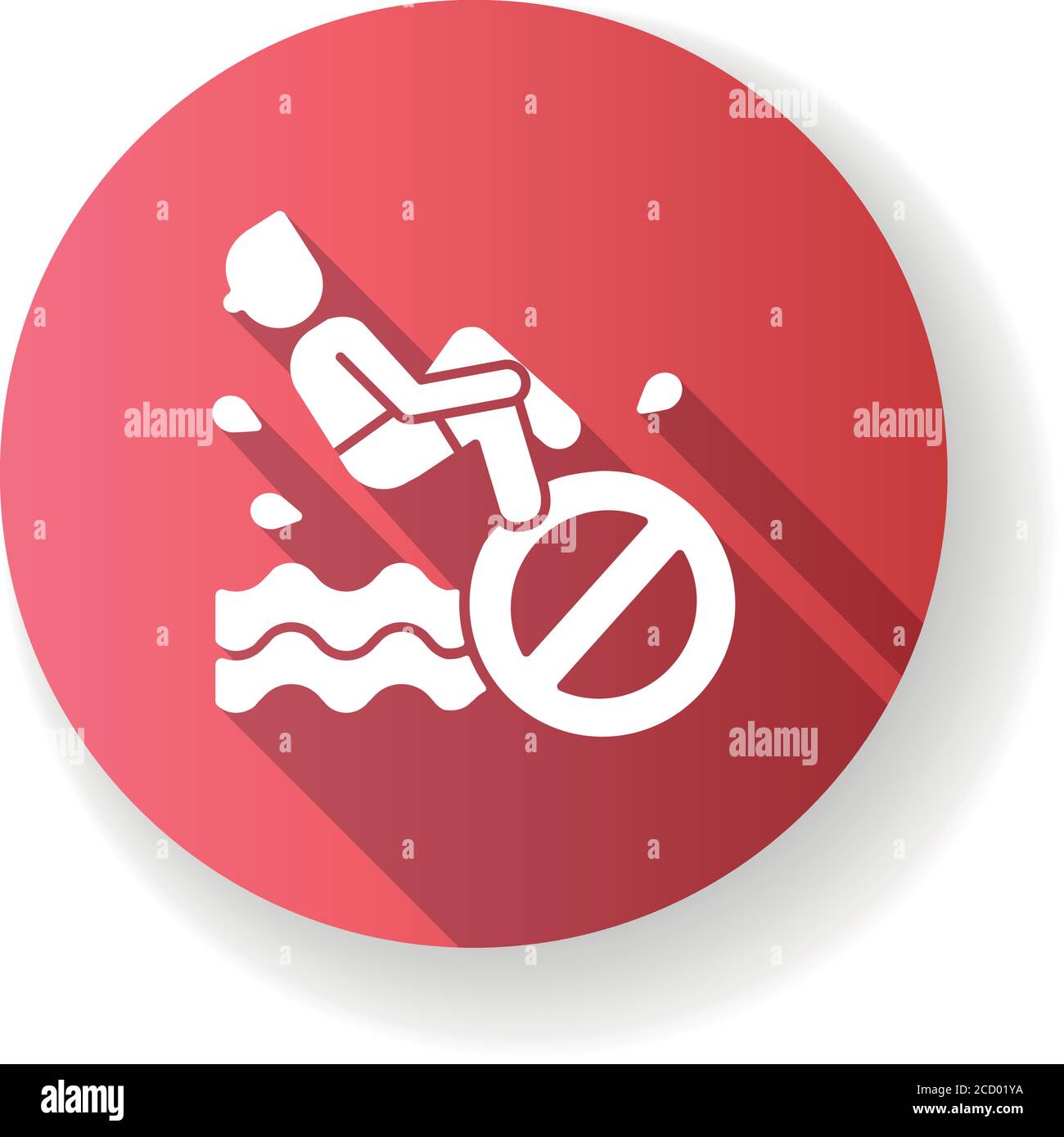 No jumping sign Stock Vector Images - Alamy