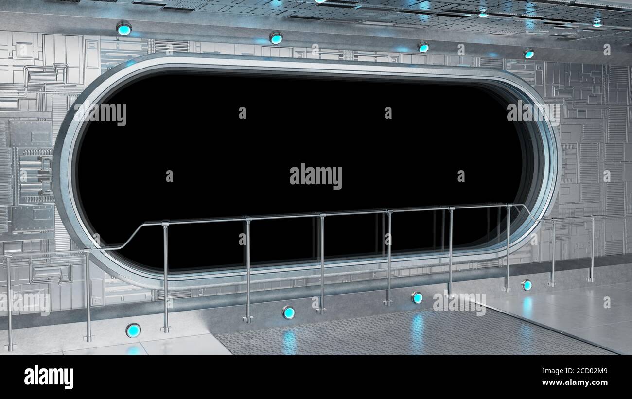 Spacecraft interior view window space hi-res stock photography and ...