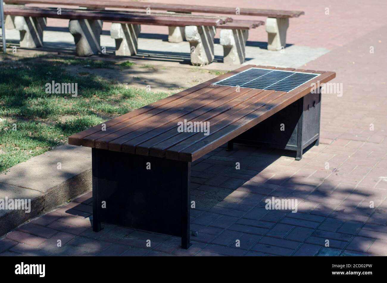 Photovoltaic bench hi-res stock photography and images - Alamy