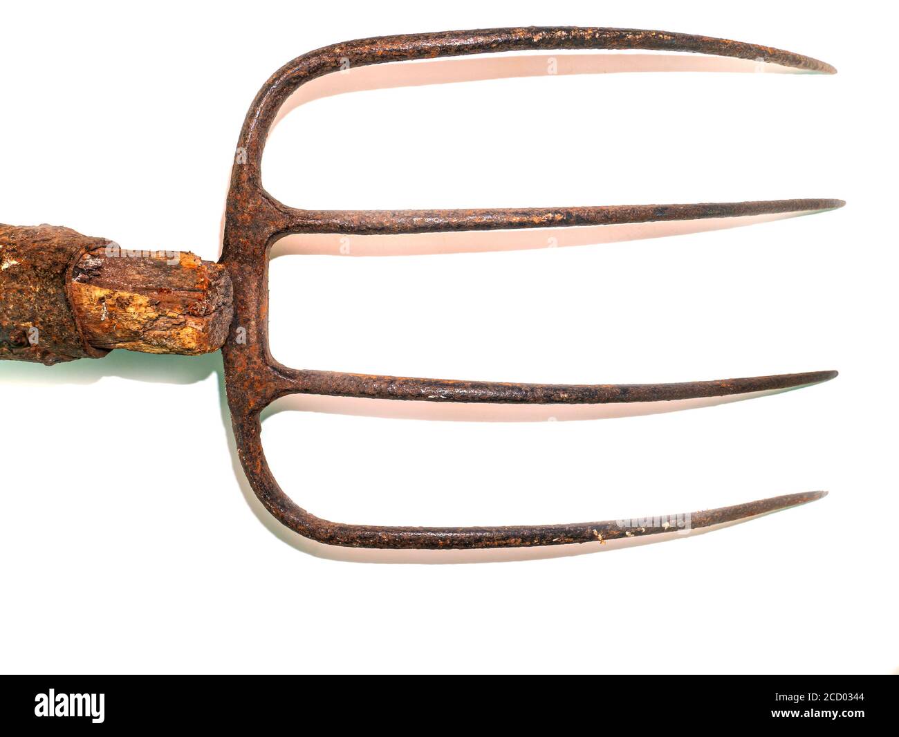 Farmer with pitchfork and devil hi-res stock photography and images - Alamy