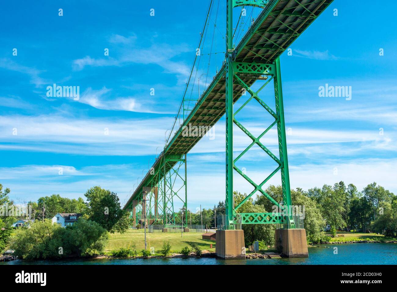 Fragments of the metal structures of the transport bridge and its ...