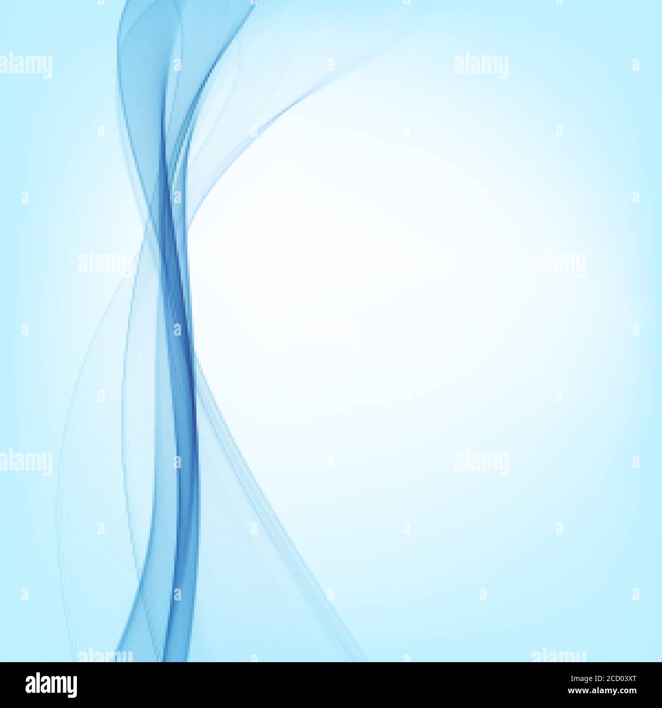 Abstract blue wave background Blue wave flow Stock Vector Image & Art ...