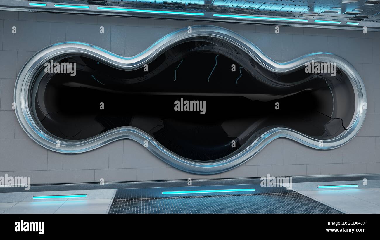 Spacecraft interior view window space hi-res stock photography and ...