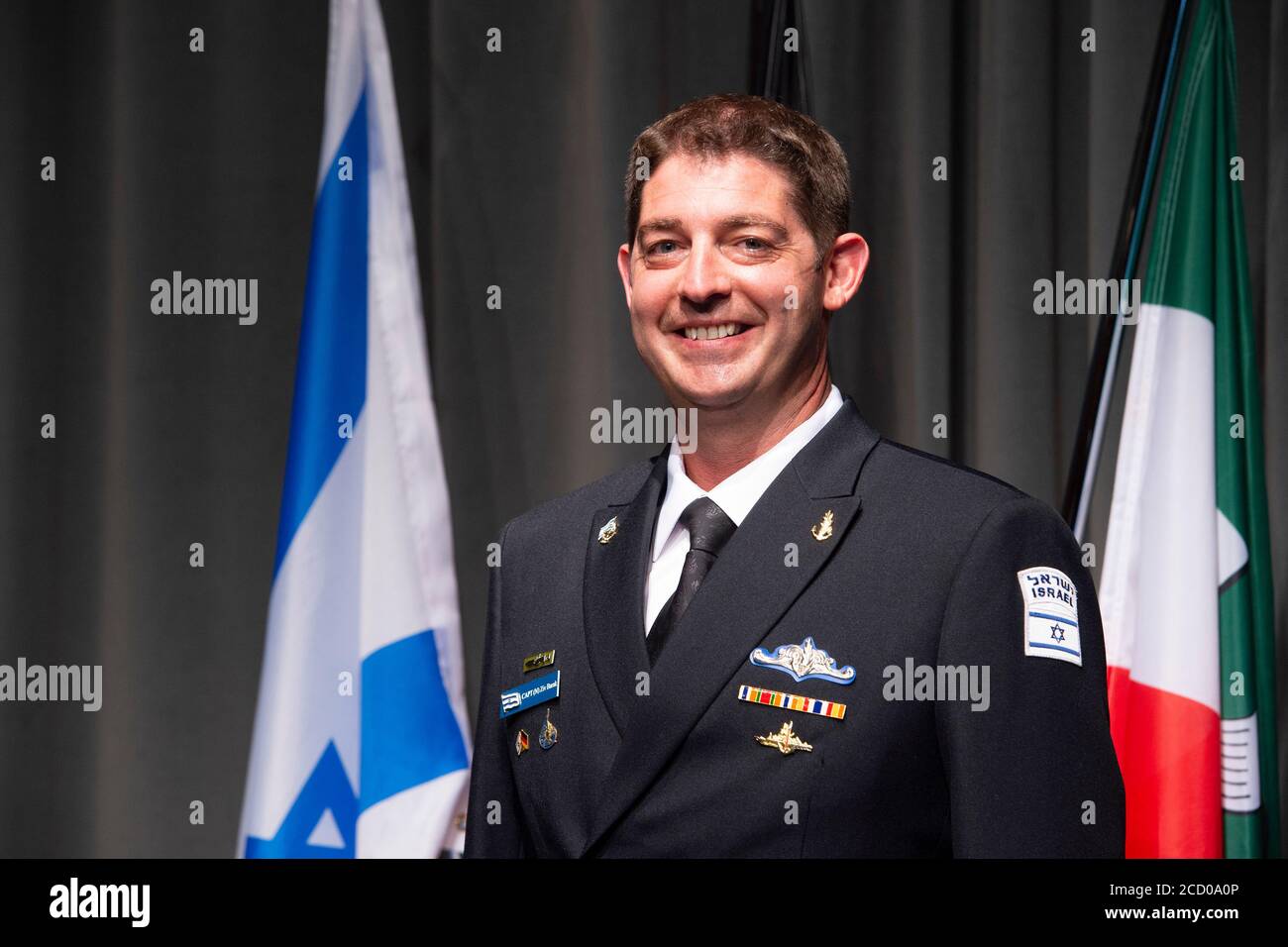 Duesseldorf, Deutschland. 19th Aug, 2020. Ziv BARAK, Israel, Kapitaen ...