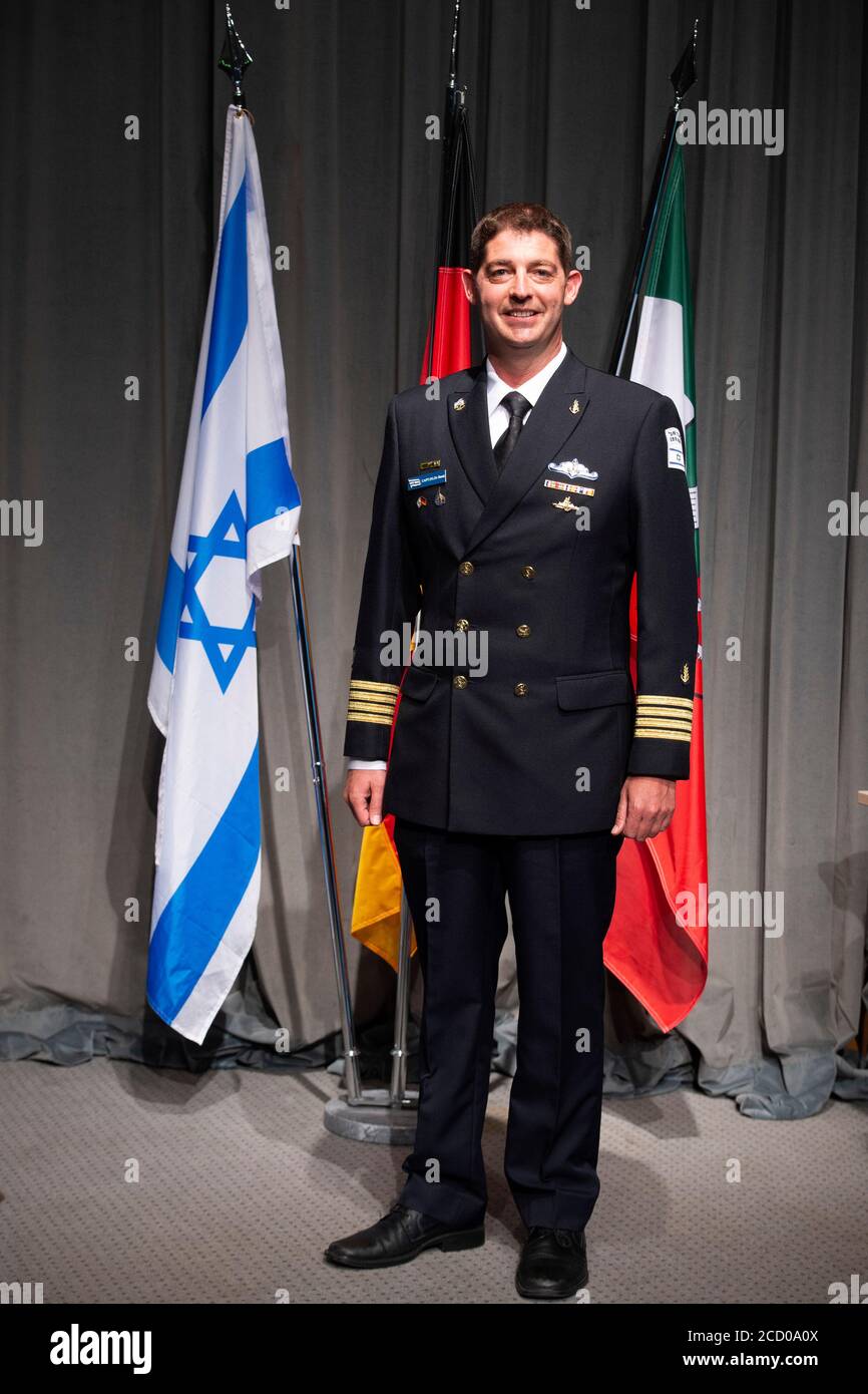 Duesseldorf, Deutschland. 19th Aug, 2020. Ziv BARAK, Israel, Kapitaen ...