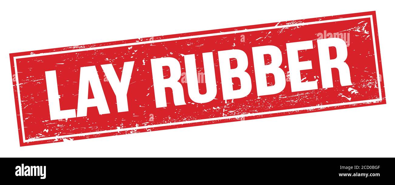 Lay rubber word hi-res stock photography and images - Alamy