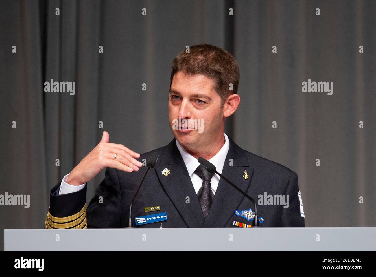 Duesseldorf, Deutschland. 19th Aug, 2020. Ziv BARAK, Israel, Kapitaen ...