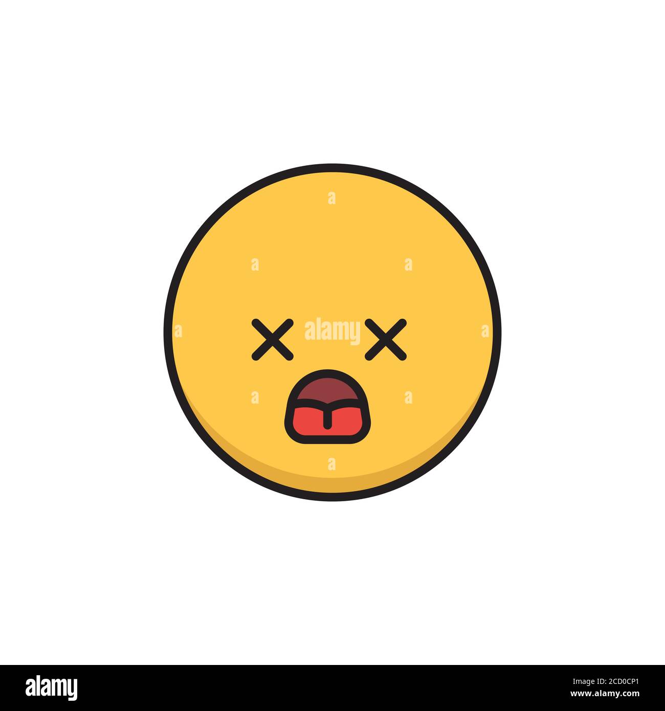 Dead emoji icon vector vectors hi-res stock photography and images - Alamy Dead emoji icon vector vectors hi-res stock photography and images - Alamy