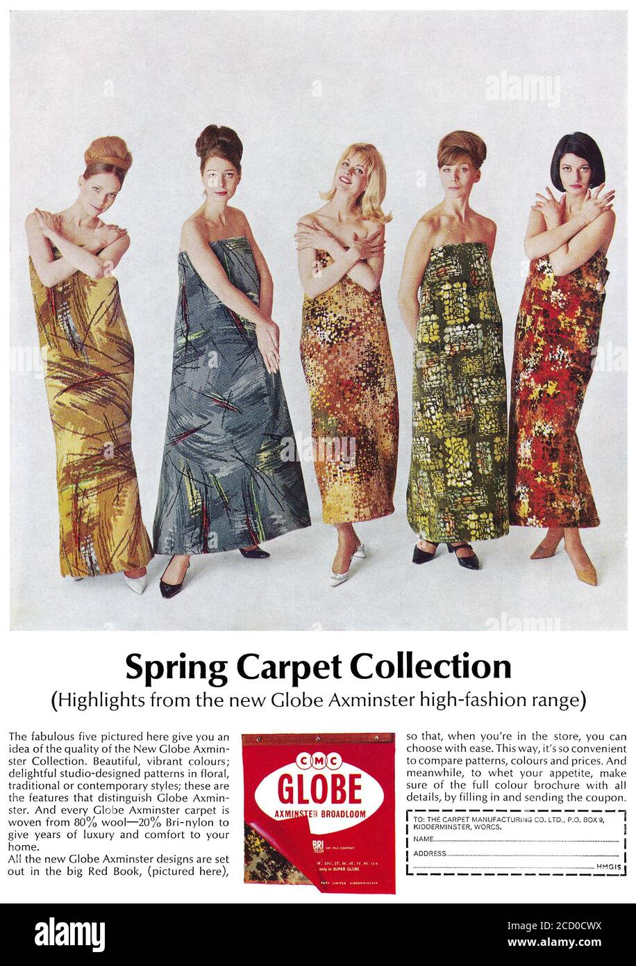 Carpet vintage magazine ad hi-res stock photography and images - Alamy