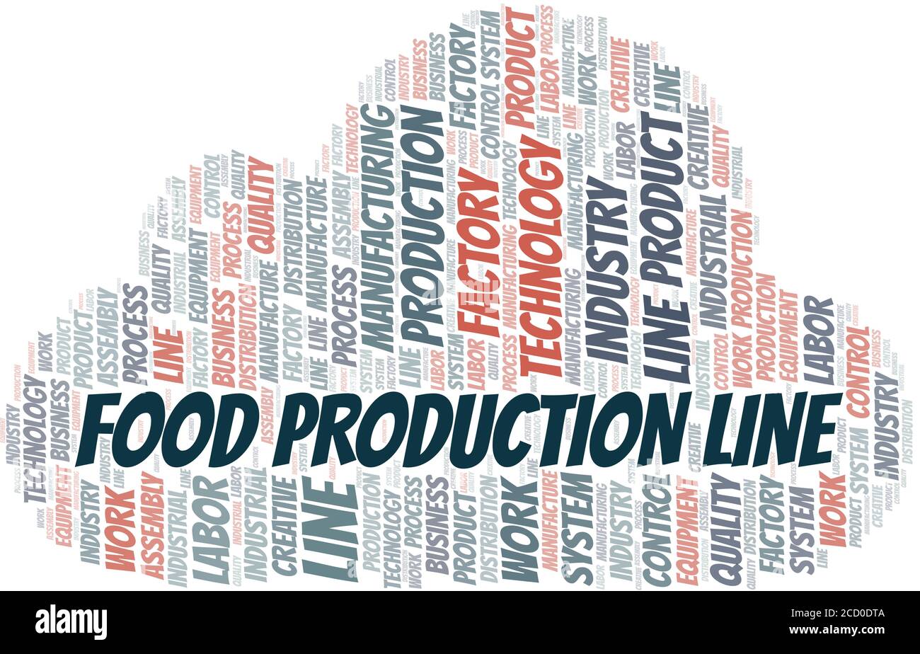 Food word cloud illustration tag Stock Vector Images - Alamy