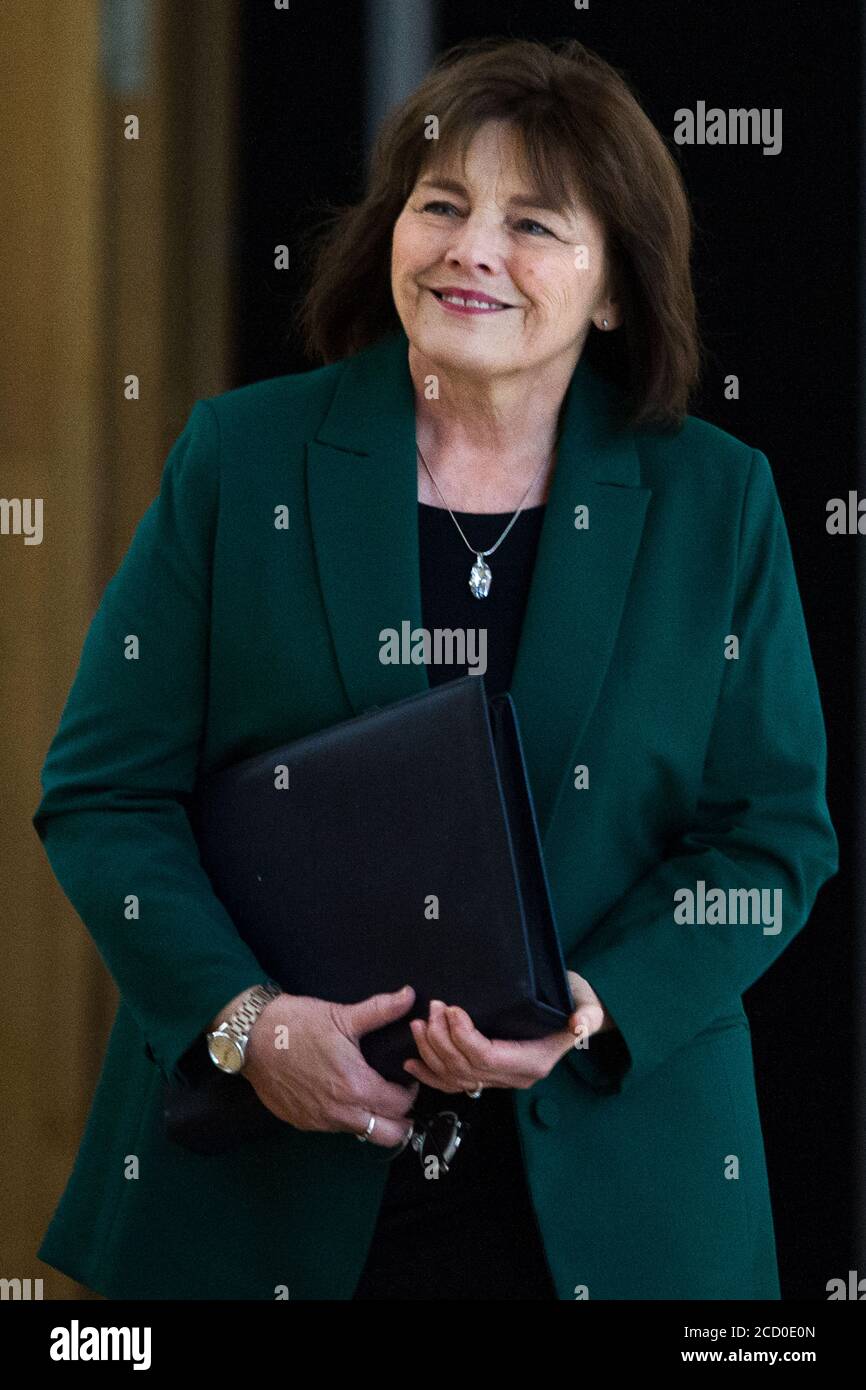 Edinburgh, Scotland, UK. Pictured: Jeane Freeman MSP - Scottish Cabinet ...