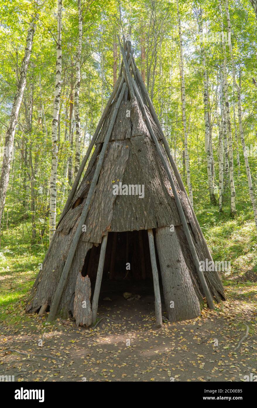 wigwam portable and stationary housing of forest Indians of the North ...